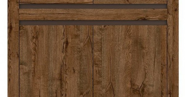 Скрин с две врати и две чекмеджета KADA KOM2D2S - от Мебели Богдан на супер цена